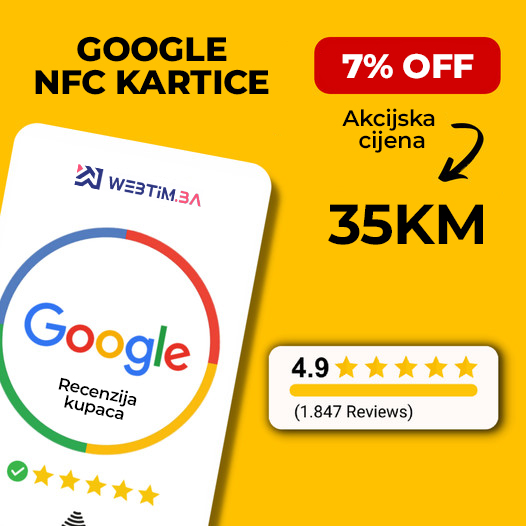 NFC kartice - Agencija za digitalni marketing | Webtim